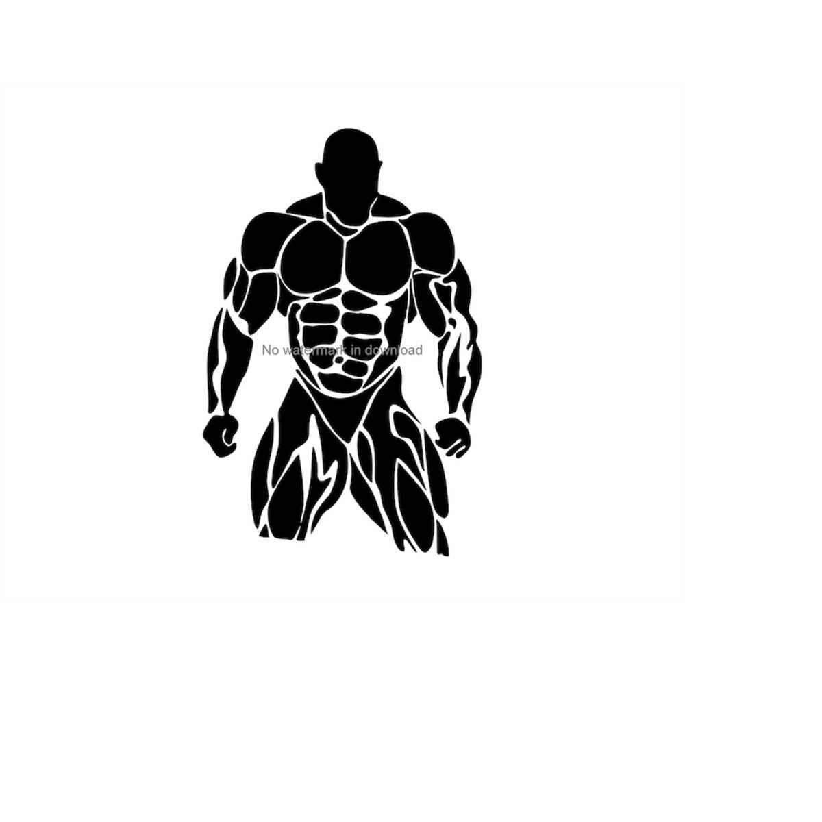 Muscles Dxf Cut File, Muscles Files For Cutting, Muscles Svg - Inspire ...