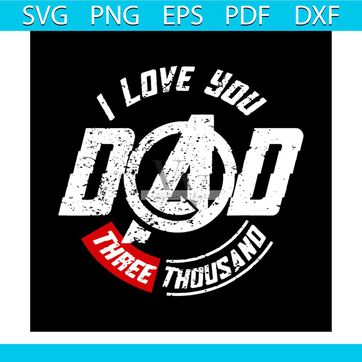 I love you dad 3000 svg | Inspire Uplift