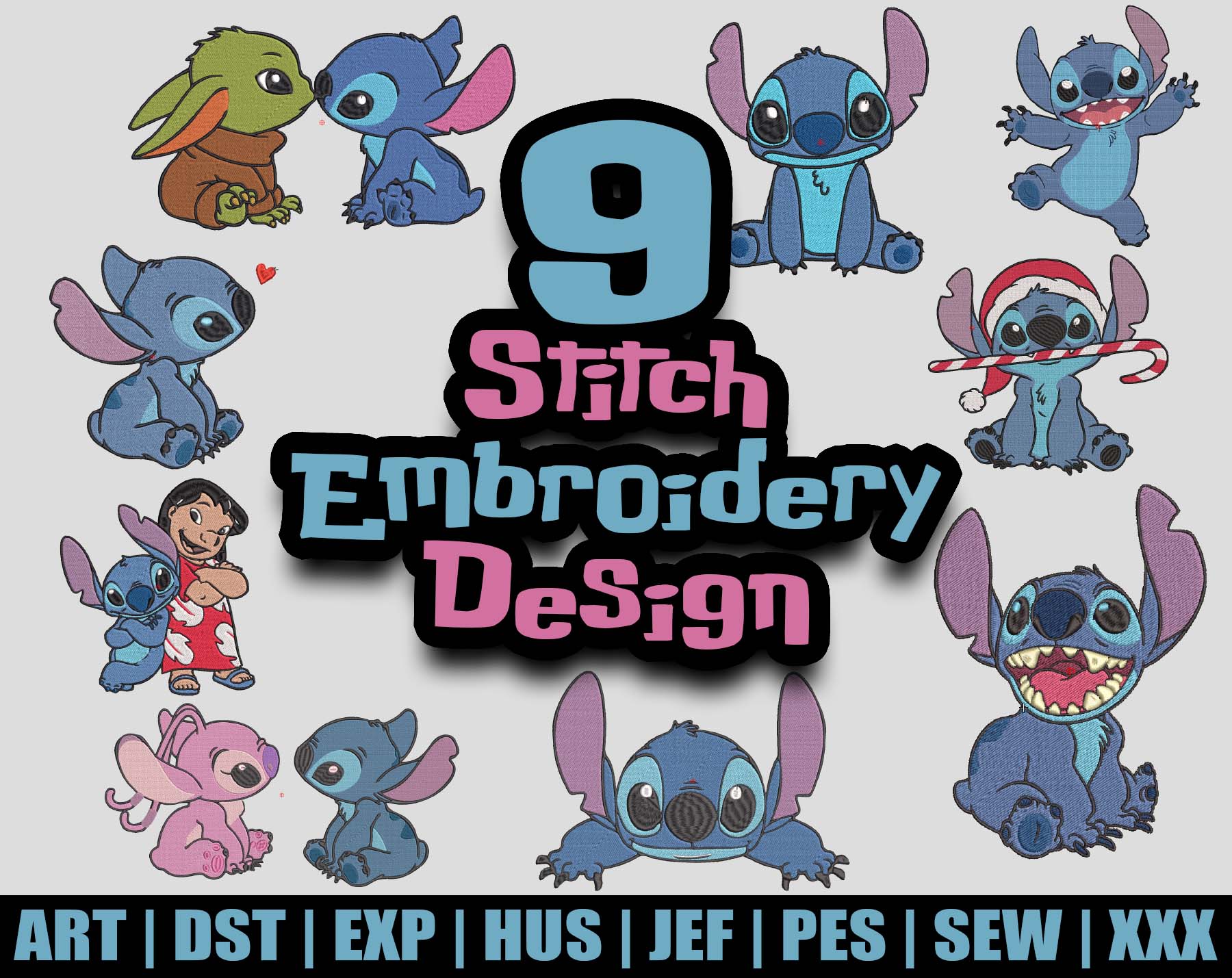 Character Stitch Embroidery Design, Character Embroidery Des | Inspire ...
