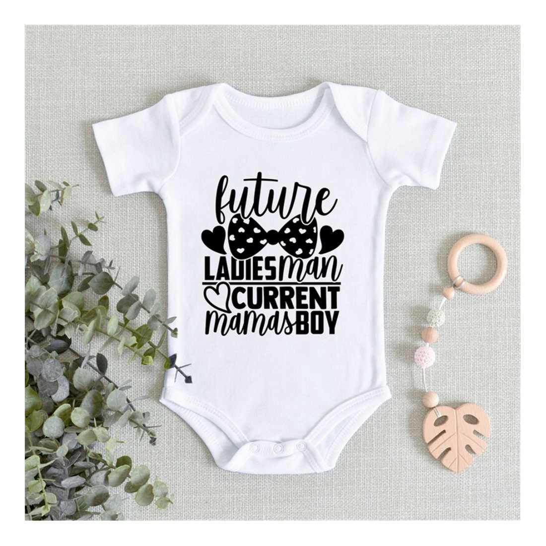 Future Ladies Man Current Mama's Boy, Baby Boy Gifts, Baby S | Inspire ...