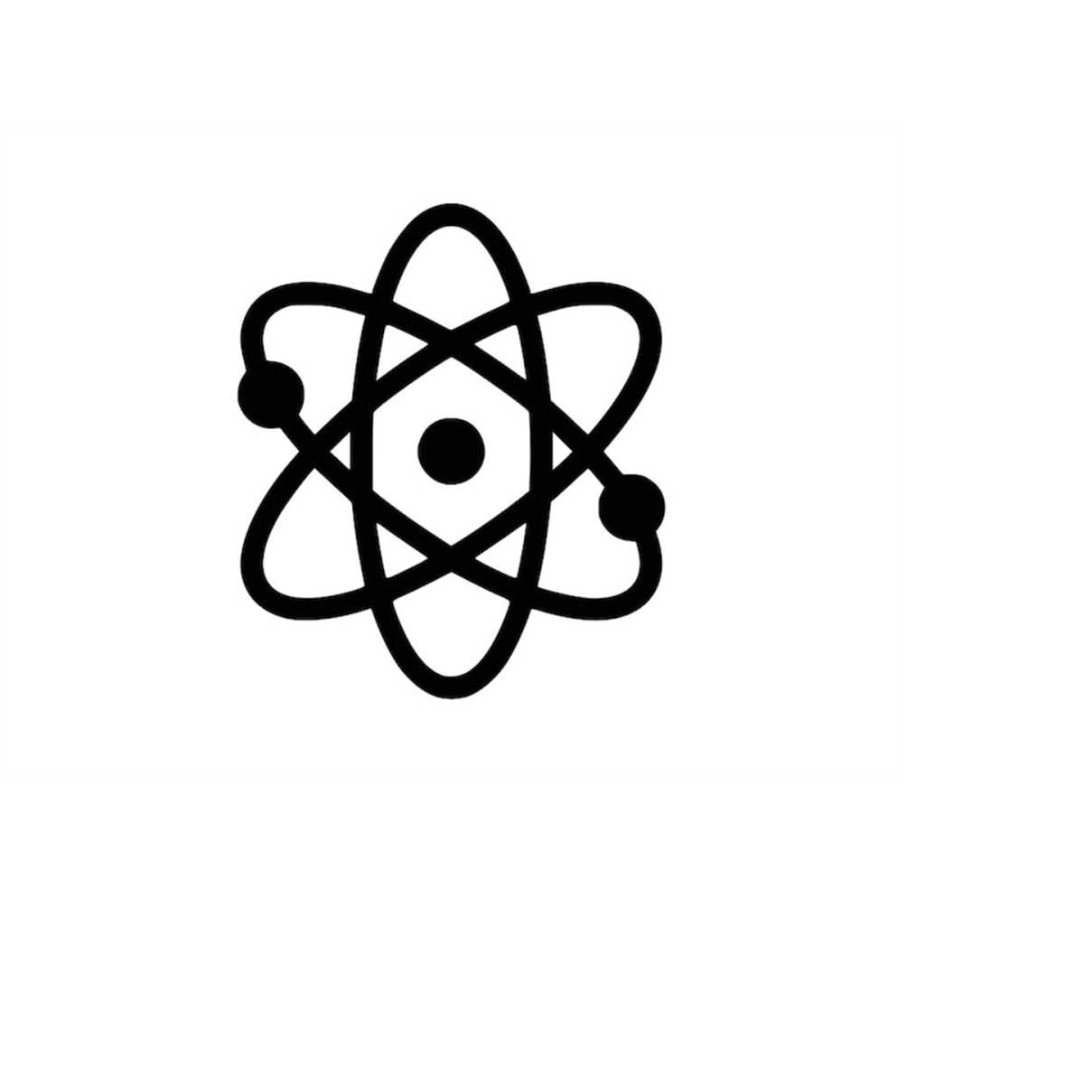 Atom svg Science svg Silhouette Cut File SVG Files for, Cutt | Inspire ...