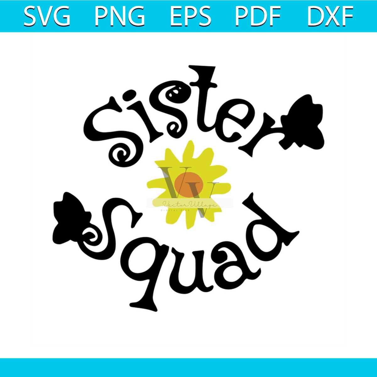 Sister squad, sister squad svg, sister squad gift, sister, s | Inspire ...