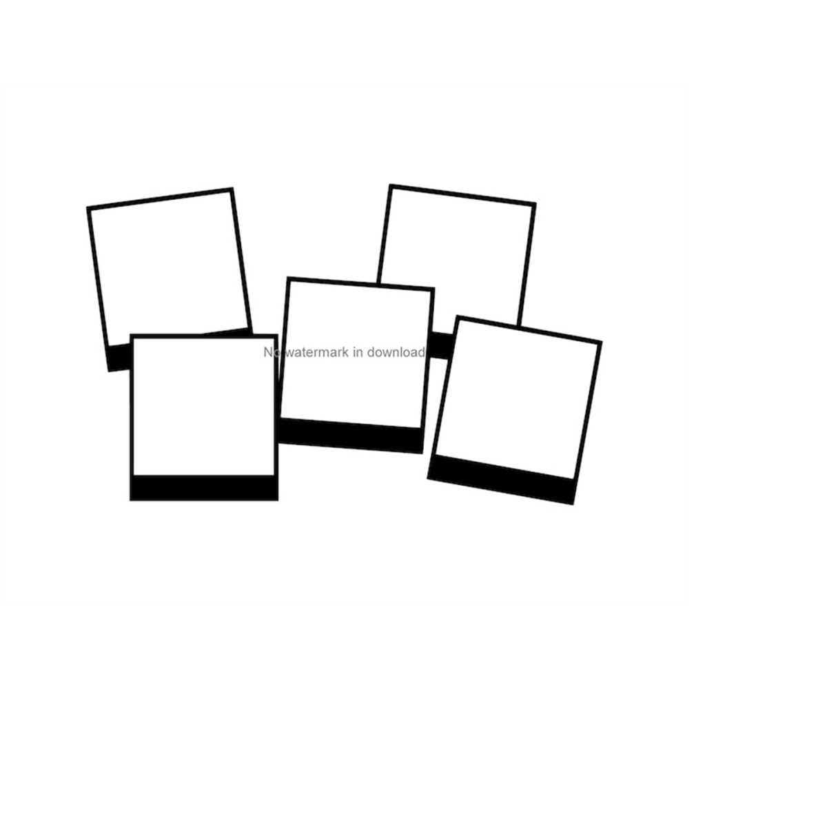 Photo Frames Dxf Cut File, Picture Frames Printable Clipart, | Inspire ...