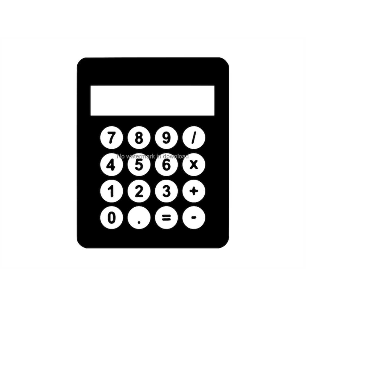 Calculator Cutting Cut Files, Calculator Clip Art Svg, Calcu - Inspire ...