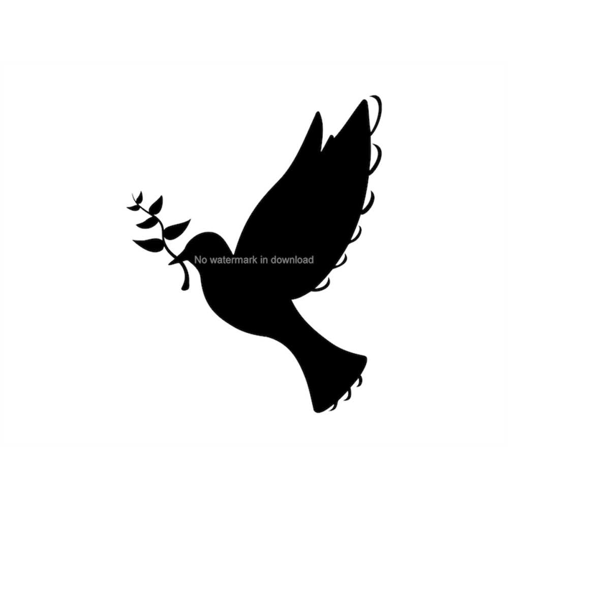 Dove Svg Dxf Png Bird Printable Image and Digital Cutting Fi | Inspire ...