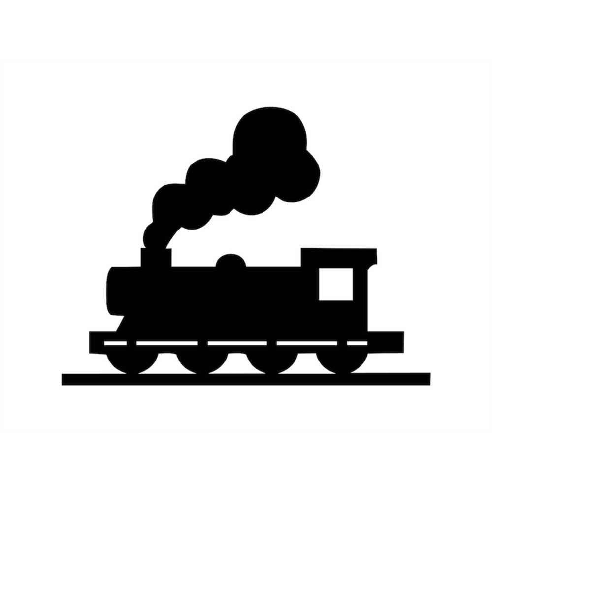 Train Svg Train Clipart Svg File Silhouette, Files For Cutti - Inspire ...