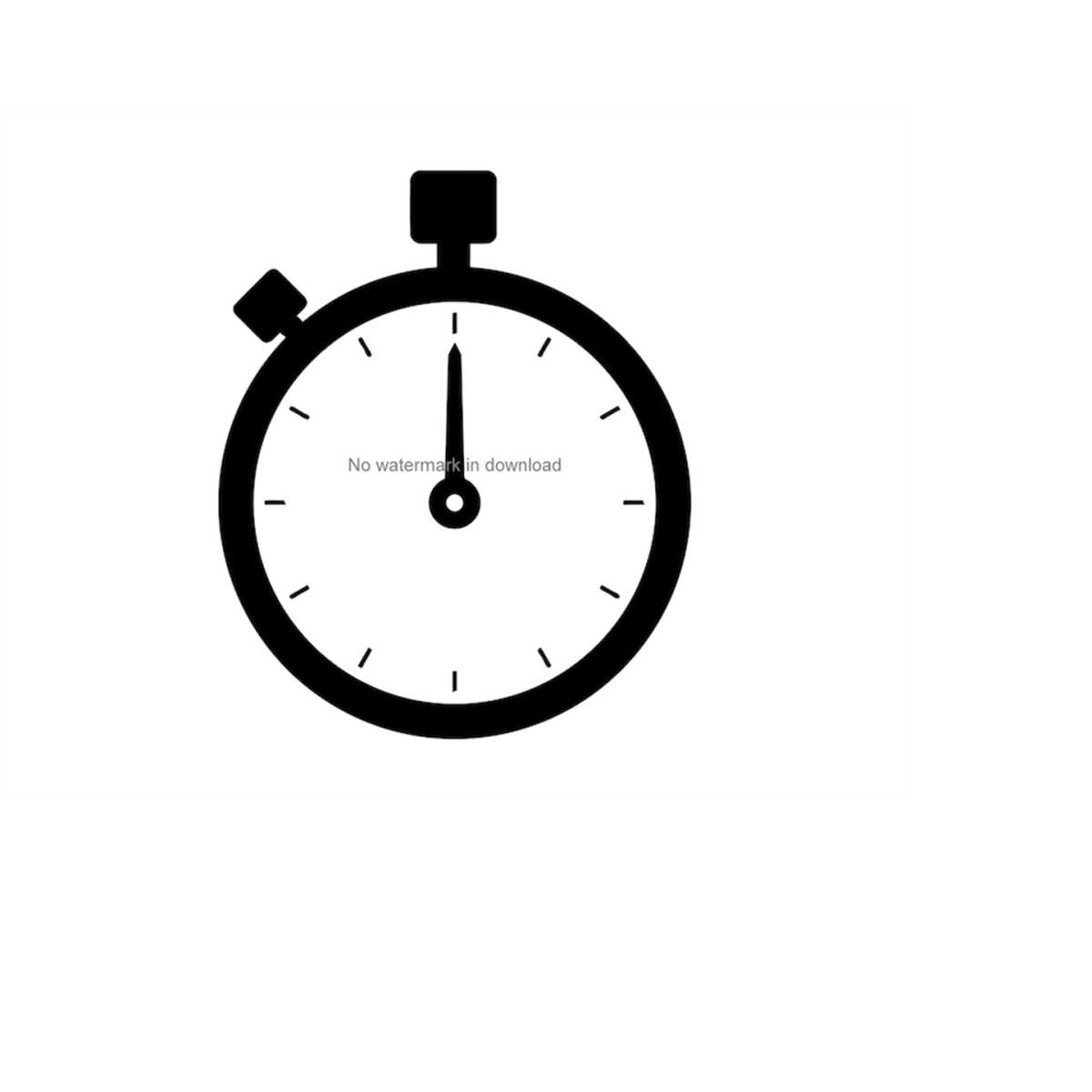 Stopwatch Dxf File, Stopwatch Silhouette Cut File, Stopwatch - Inspire ...