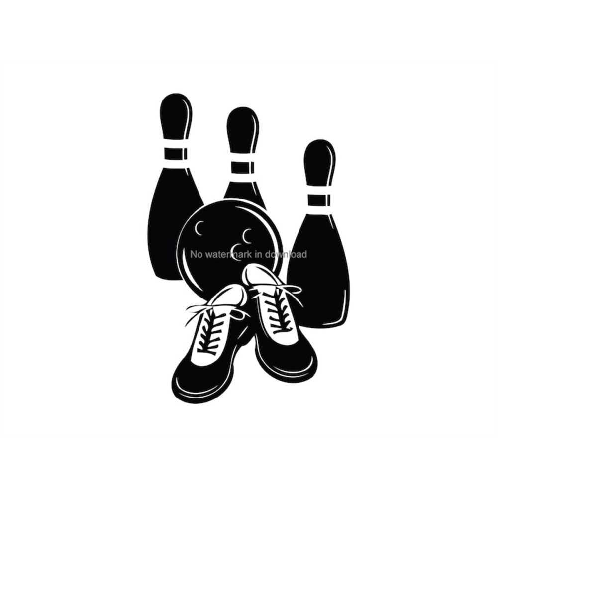 Bowling Digital Cut File, Bowling Vector Files, Bowling Svg - Inspire ...