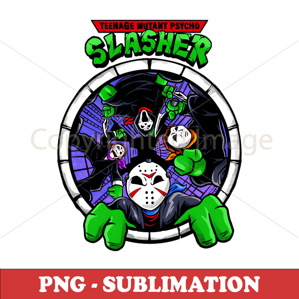 Four Slasher Horror PNG Digital Download - High-Quality Imag - Inspire ...