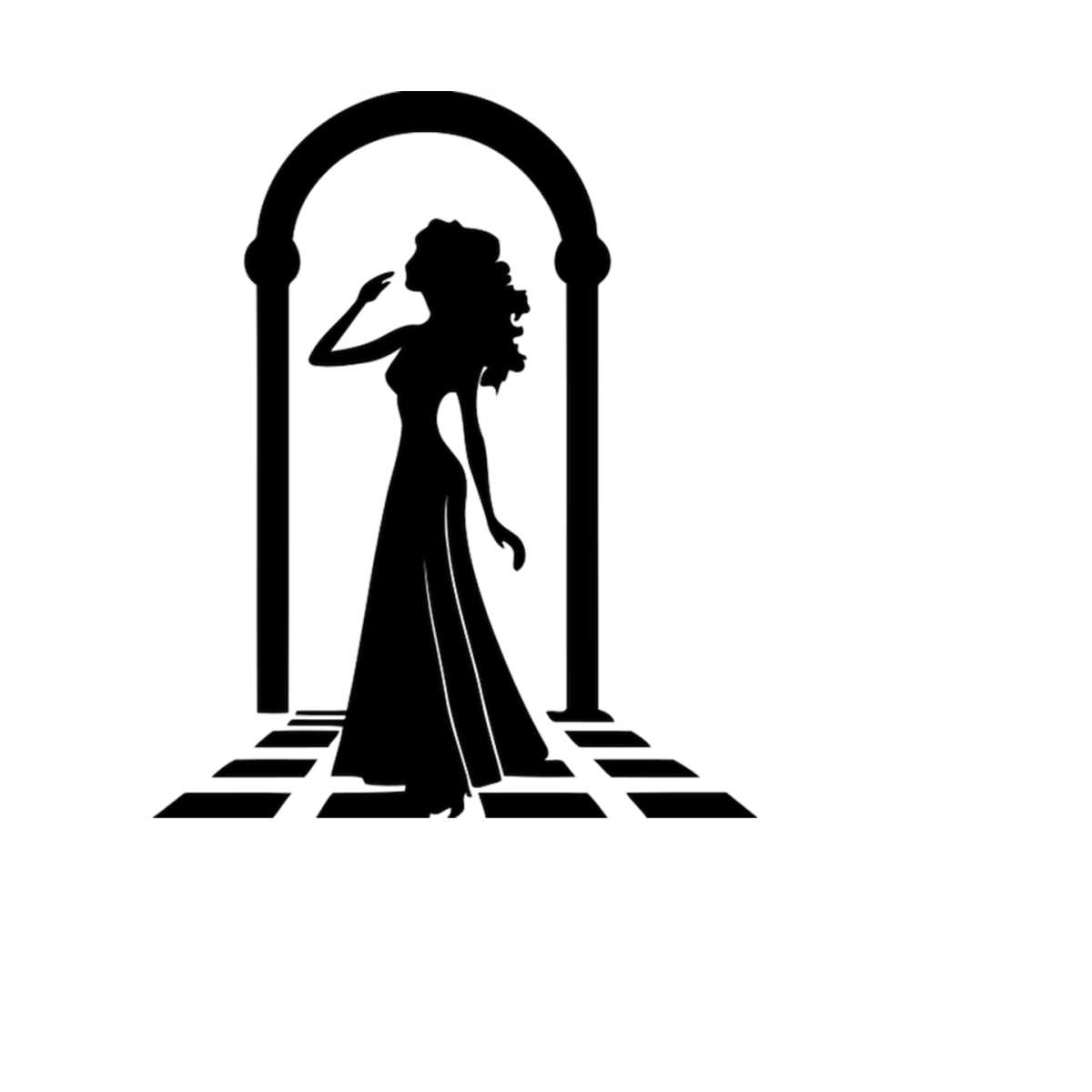Woman Svg Picture Svg Cut File Woman Picture Svg File Png Di - Inspire ...