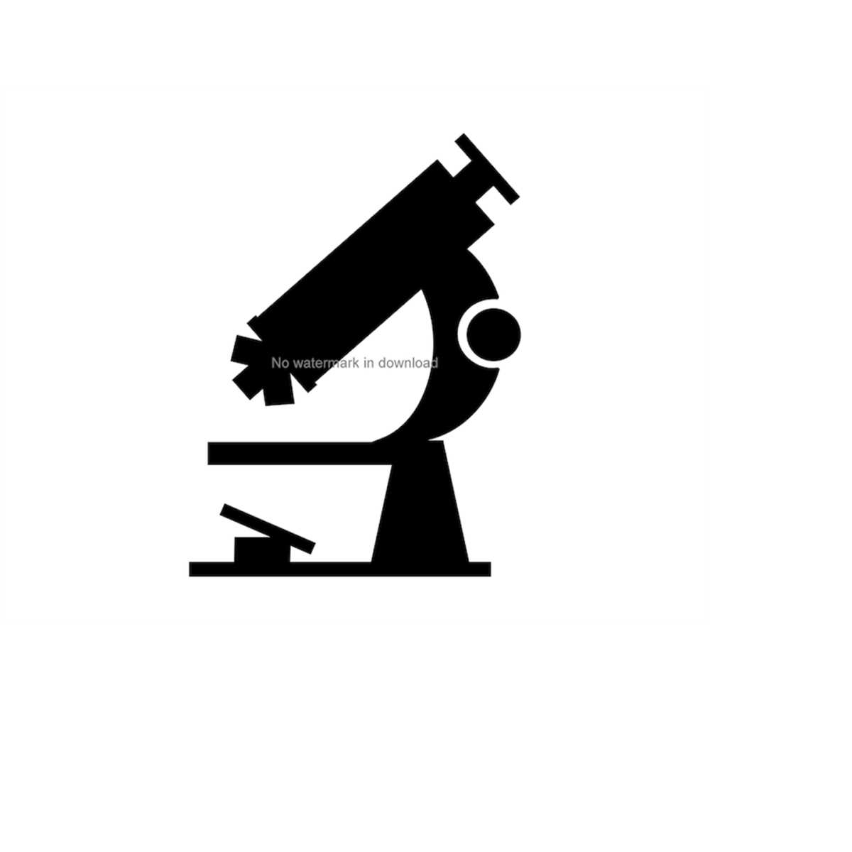 Microscope Svg Dxf Png, Microscope Silhouette Svg, Microscop - Inspire ...