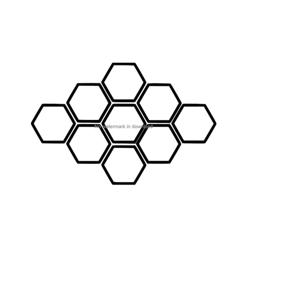 Hexagons Dxf Files, Hexagons Vinyl Cut File, Hexagons Printa - Inspire ...
