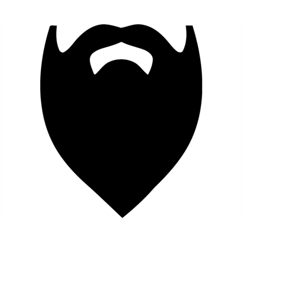 Beard Svg Clip Art Image Beard Picture Dxf Download File For - Inspire ...