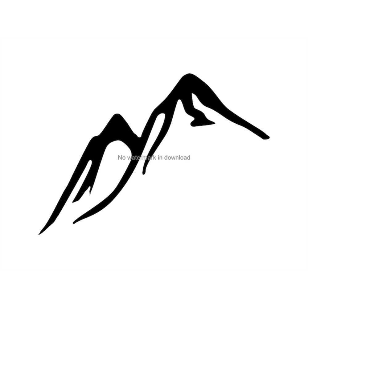 Mountain Clip Art, Mountain Svg Clipart, Adventure Svg, Natu | Inspire ...