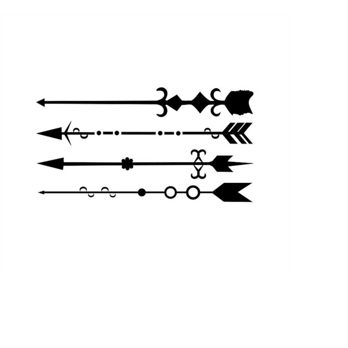 Arrow Svg Fancy Arrows Svg Cut File, Arrows Png, Arrow Dxf F - Inspire ...