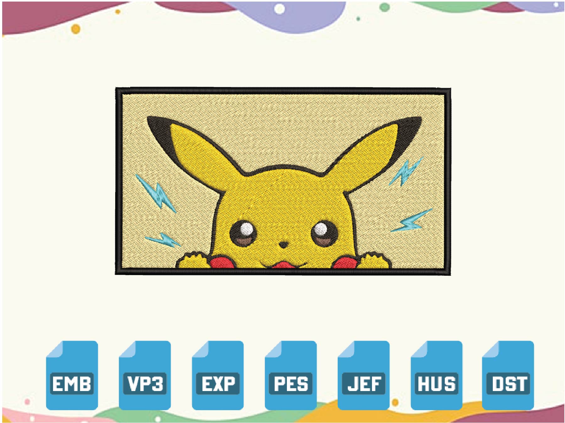 Anime Inspired Embroidery Designs, Machine Embroidery Files | Inspire ...
