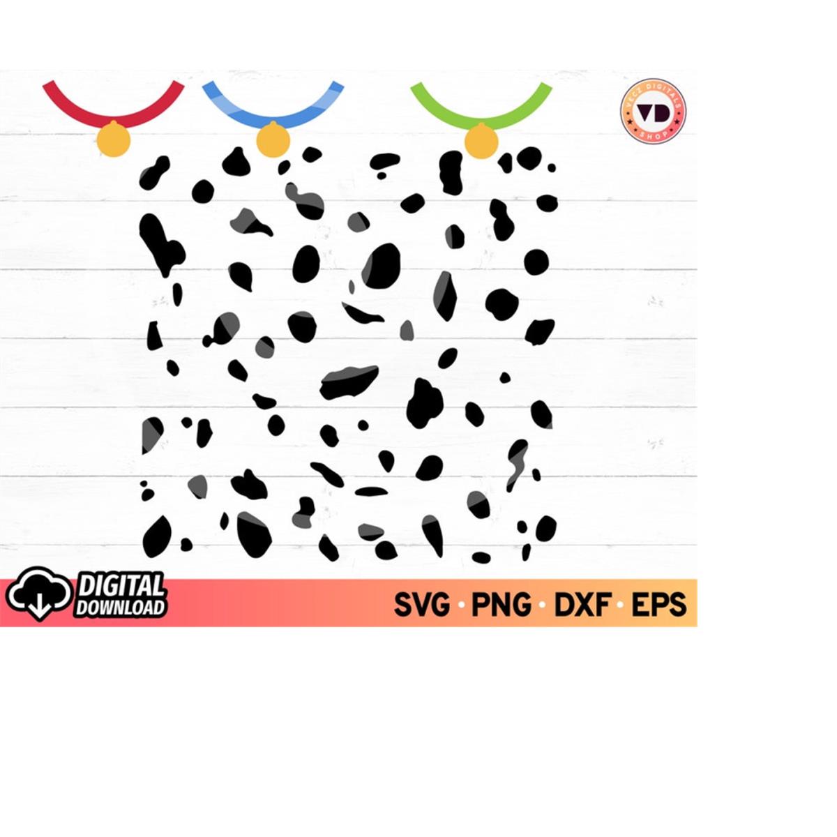 Dalmatian Spots SVG, Dalmatian Dots Svg, Dalmatian Print Svg | Inspire ...