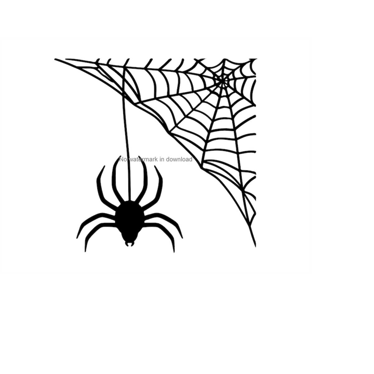 Spider Web Dxf, Spider Web Svg Cut Files, Spider Web Silhoue | Inspire ...