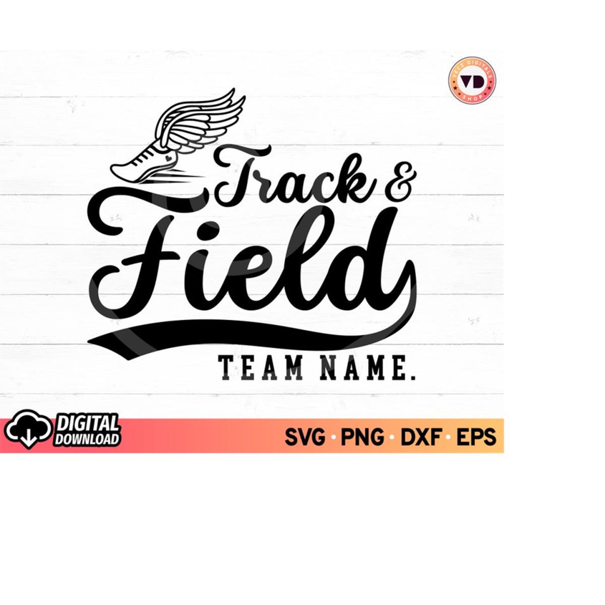 Track and Field SVG, Mom Track Svg, Track Wings Svg, Track T - Inspire ...