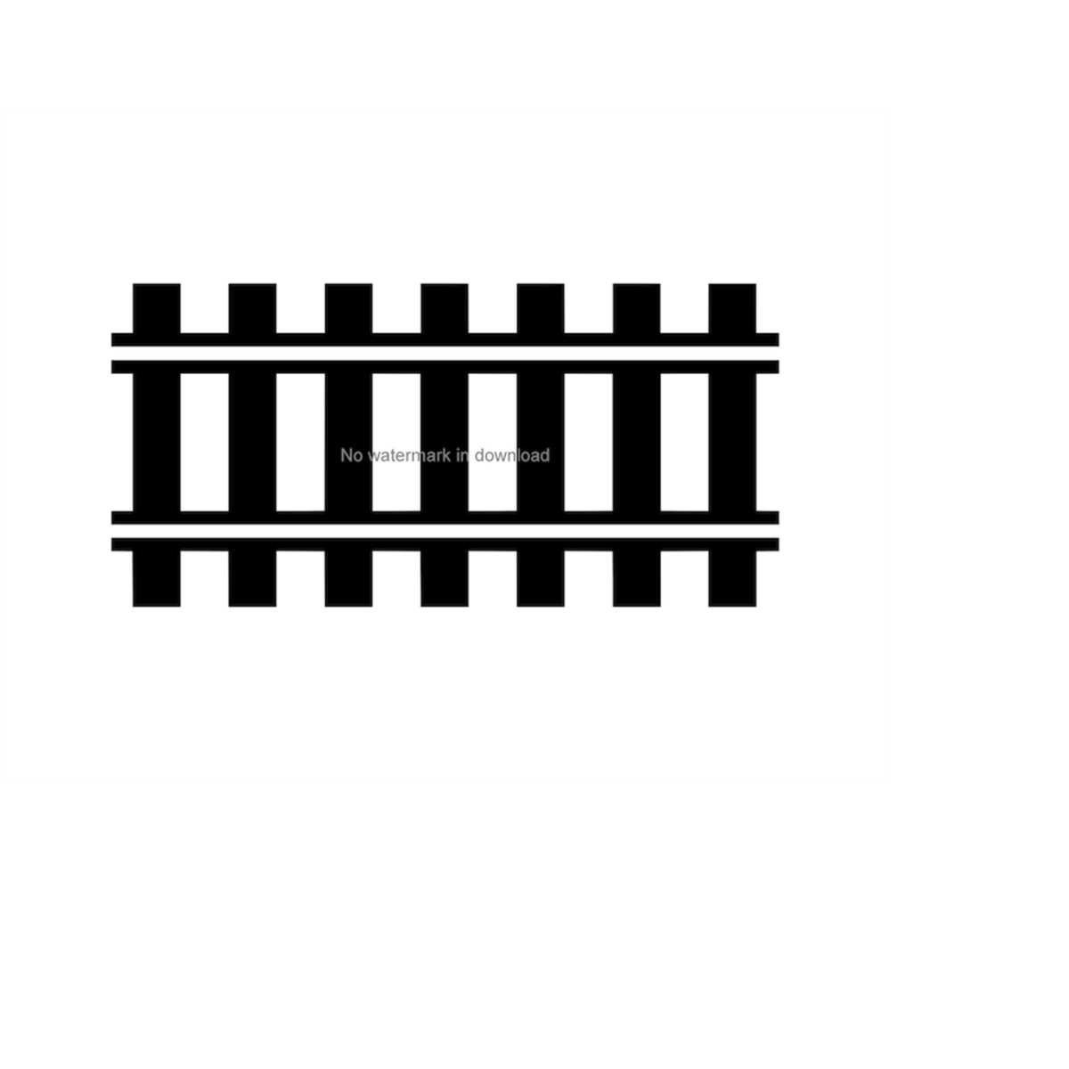 Train Tracks Vinyl Cut File, Train Tracks Laser Svg, Train T - Inspire ...