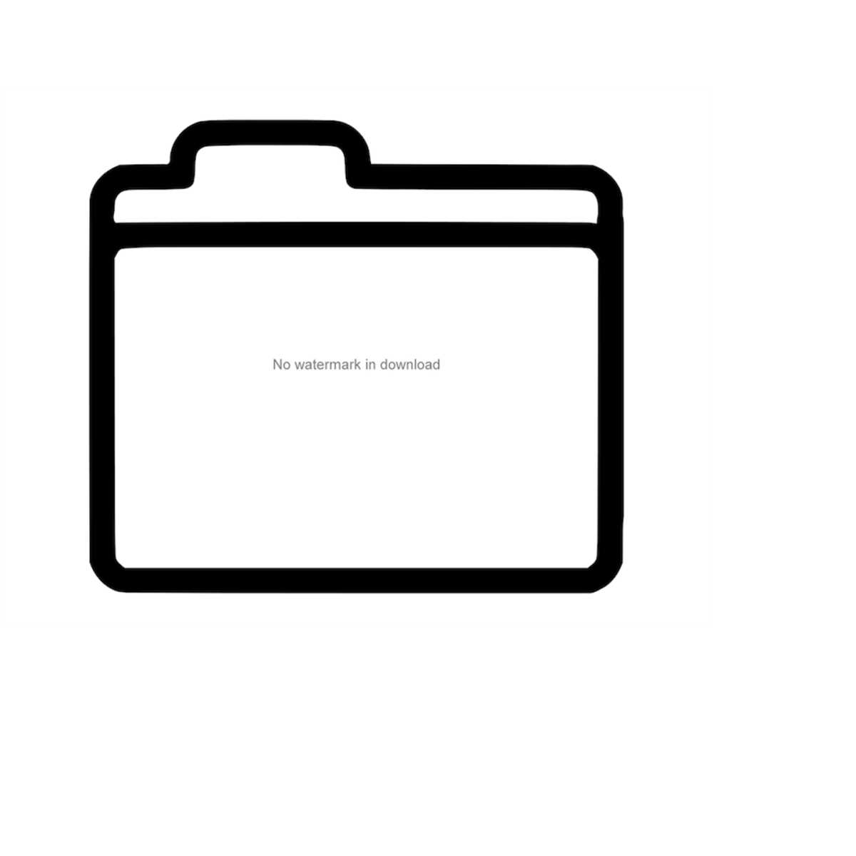 Folder Printable Clipart, Folder Cutting Image, Folder Image - Inspire ...