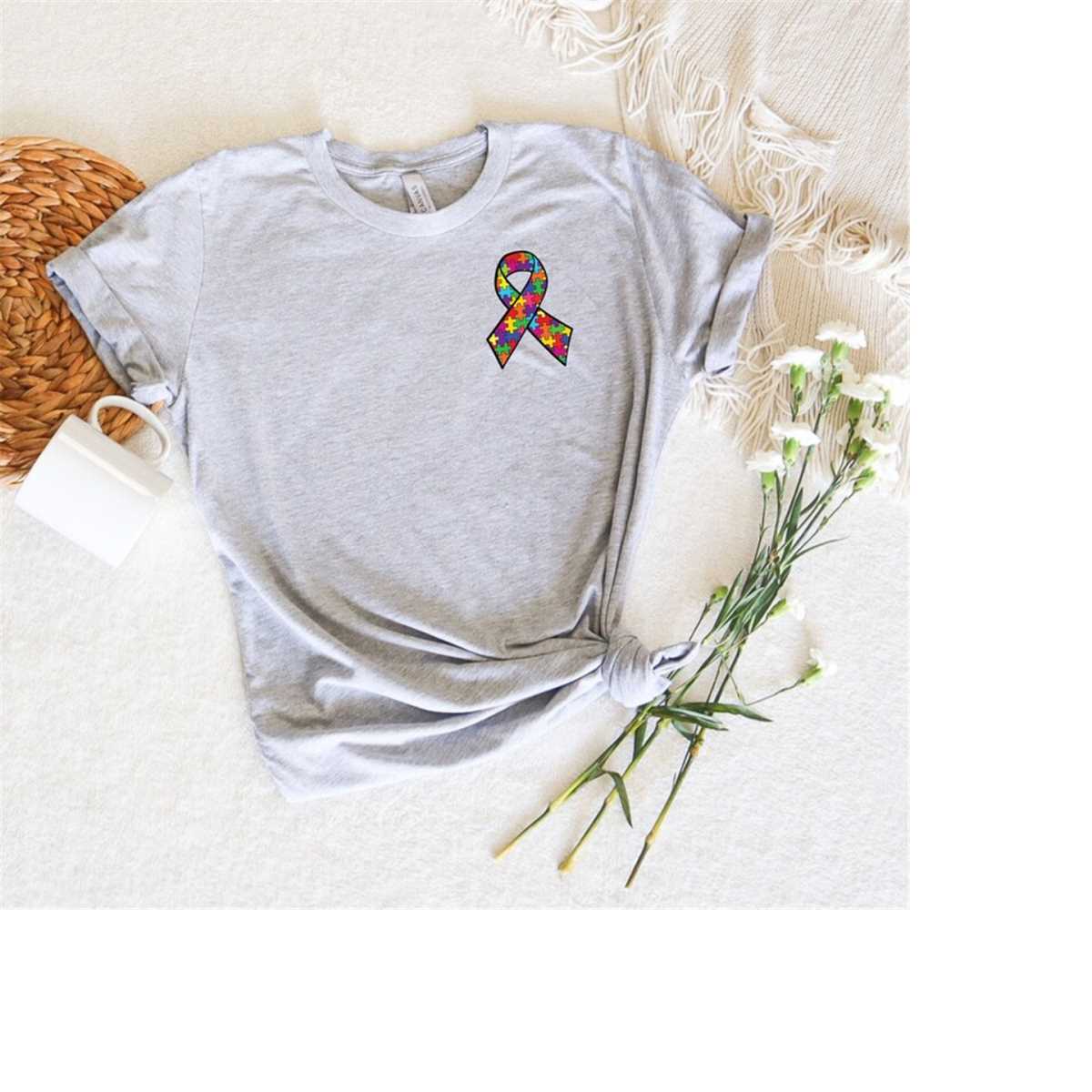 Autism Awareness Shirt, Ribbon Shirt, Neurodiversity Shirt, | Inspire ...