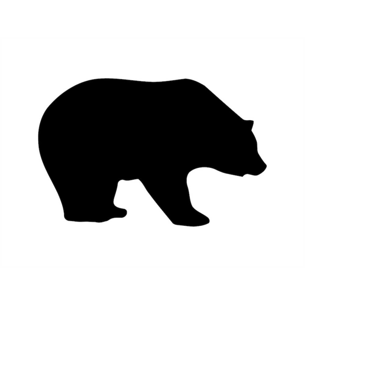 Bear Svg Instant Download, Bear Svg Cutting Files, Bear Digi - Inspire ...