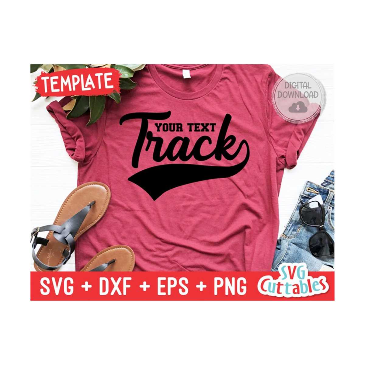 Track svg - Track and Field Template 0016 - Track Cut File - | Inspire ...