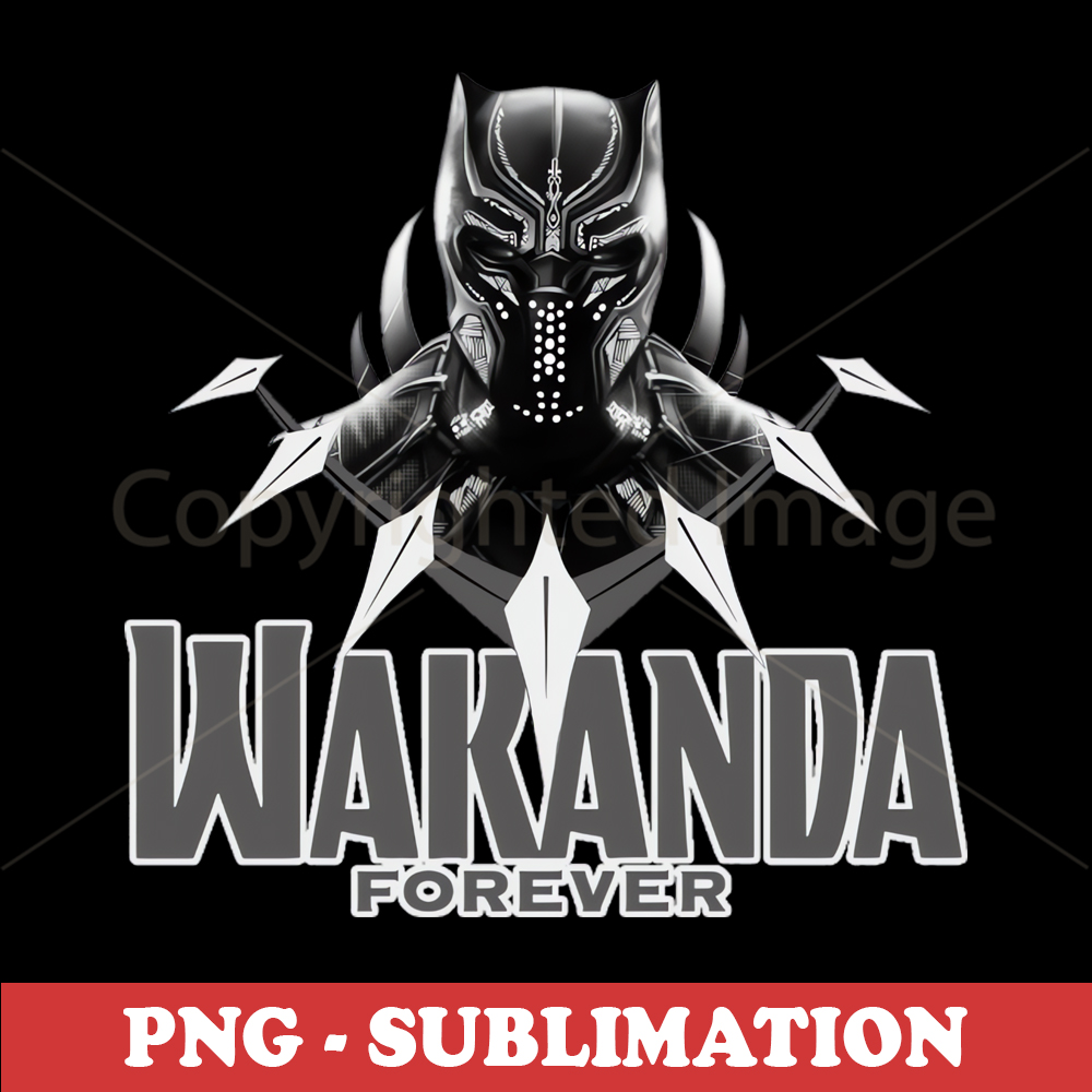 Wakanda Forever - Proudly Represent Wakanda - PNG Digital Do | Inspire ...