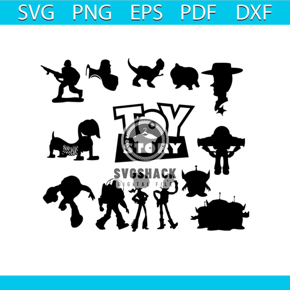 Toy Story Animation Svg, Cartoon Character Toy Story Svg, Di - Inspire ...