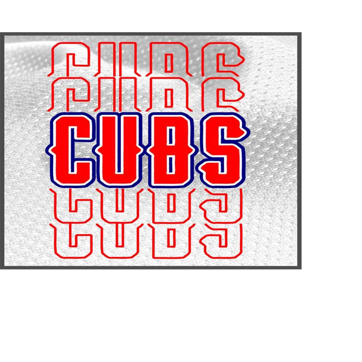Cubs Stacked Letters| Cubs svg |SVG |PNG |JPG| Sublimation | | Inspire ...