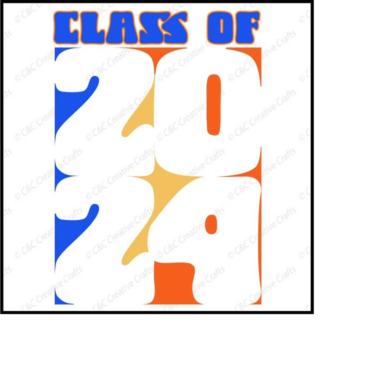 Class of 2024 svg | Digital Download, SVG, PNG, JPG 23242 - Inspire Uplift