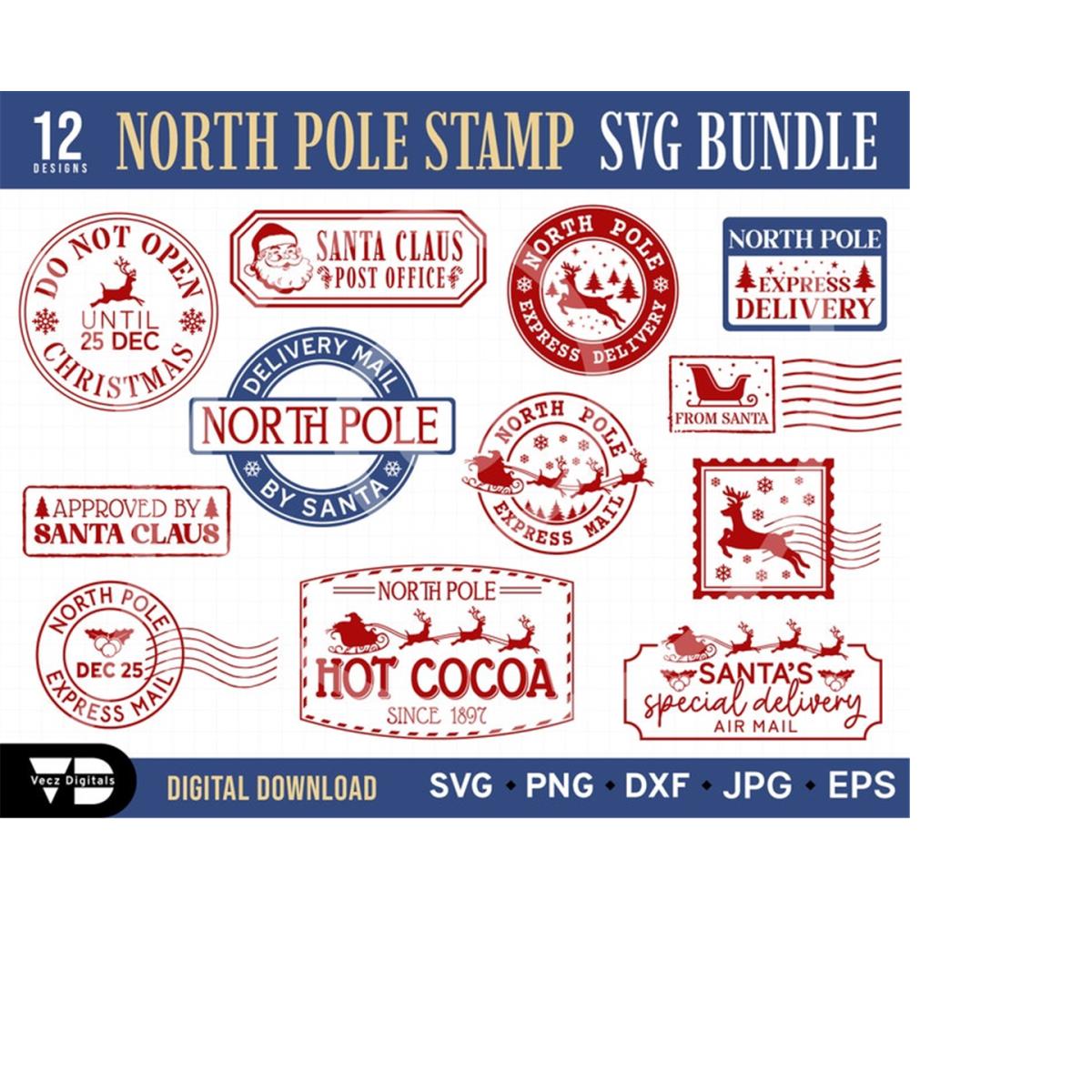 santa mail svg - Inspire Uplift