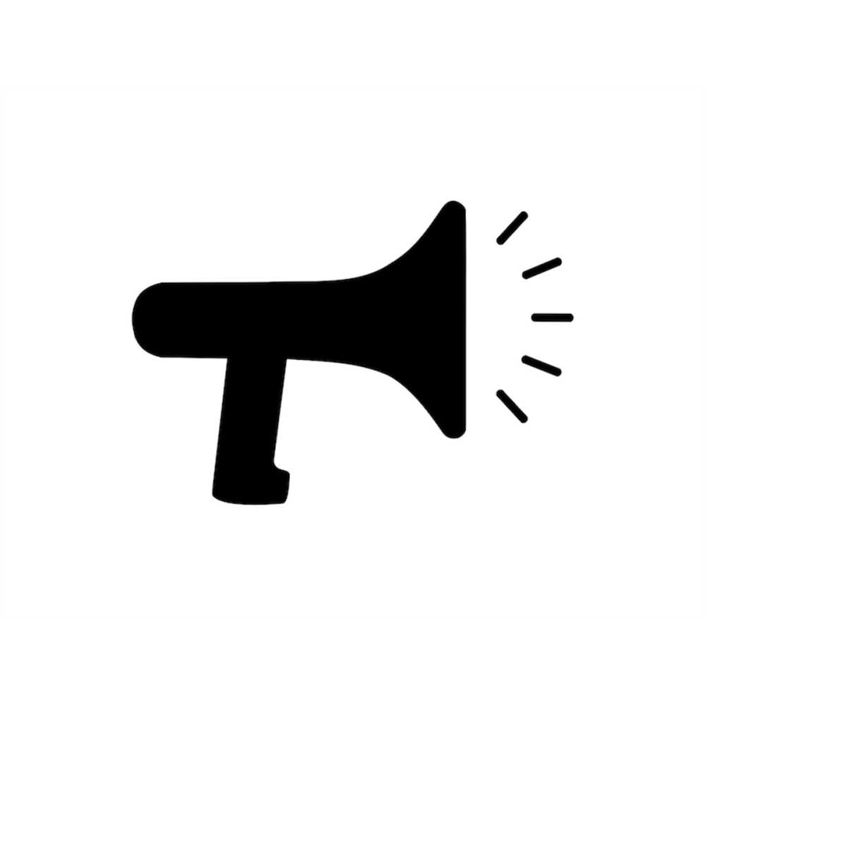 Megaphone Svg Bullhorn Svg Cheer Svg Cheerleader Svg Cheer M | Inspire ...