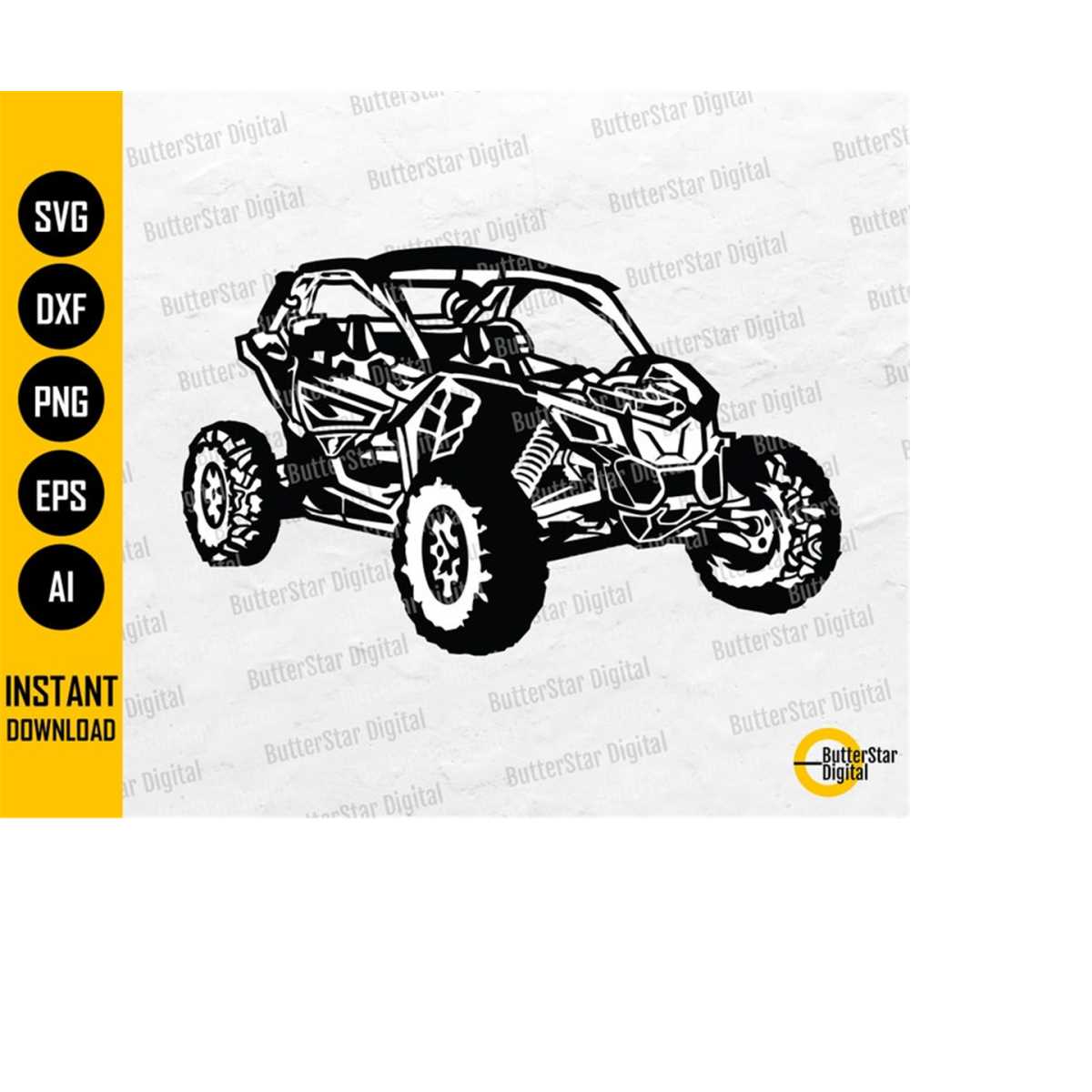 ATV SVG | Dune Buggy SVG | 4 Wheels Offroad Extreme Motor Ve - Inspire ...