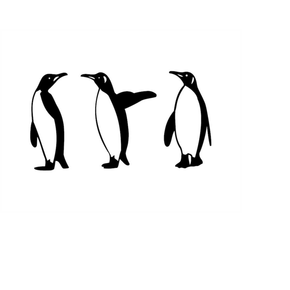 Penguin Svg Clipart Winter Clip Art, Penguins Clipart Pengui - Inspire ...