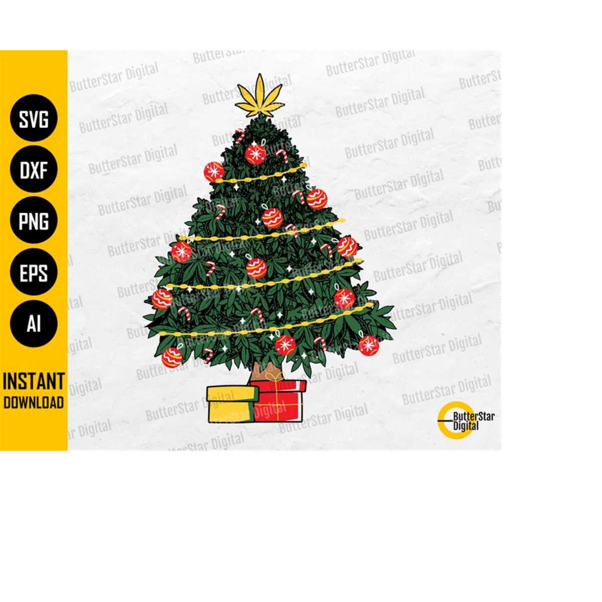 Cannabis Christmas Tree PNG | Stoner Holiday | Winter Weed | | Inspire ...