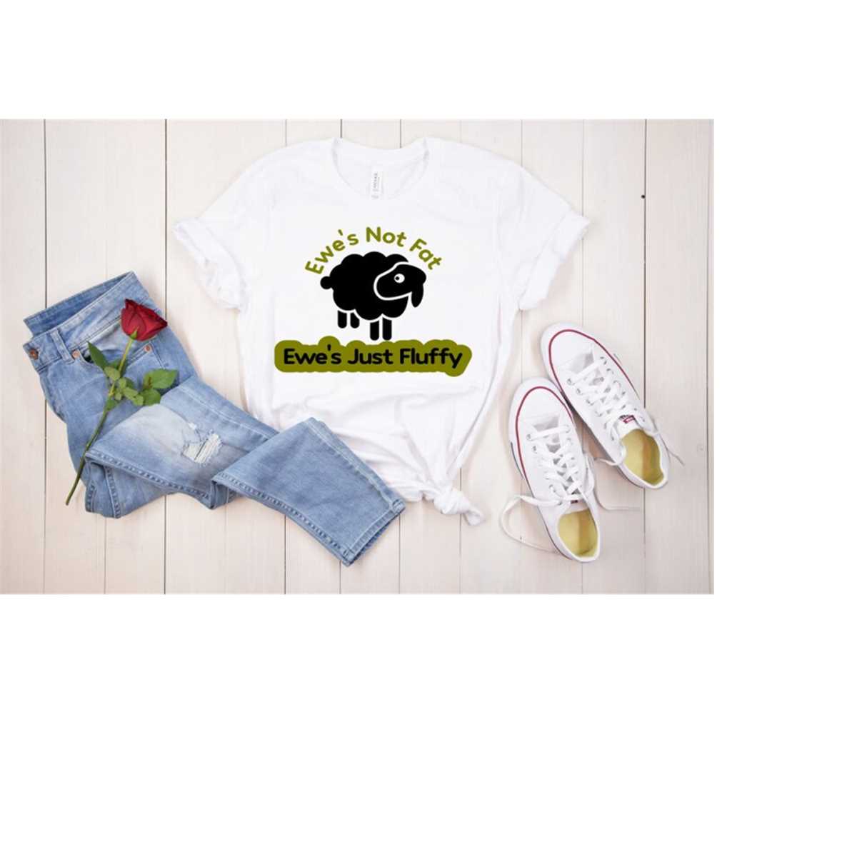 Ewe's Just Fluffy SVG. Digital download file only. - Inspire Uplift