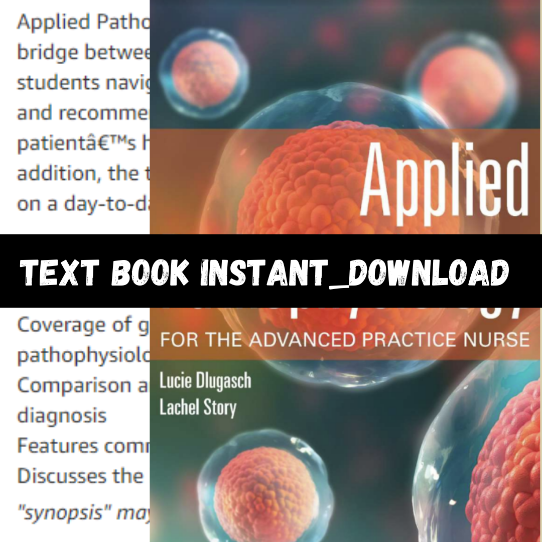 2023 TextBook for Applied Pathophysiology for the Advanced P - Inspire ...