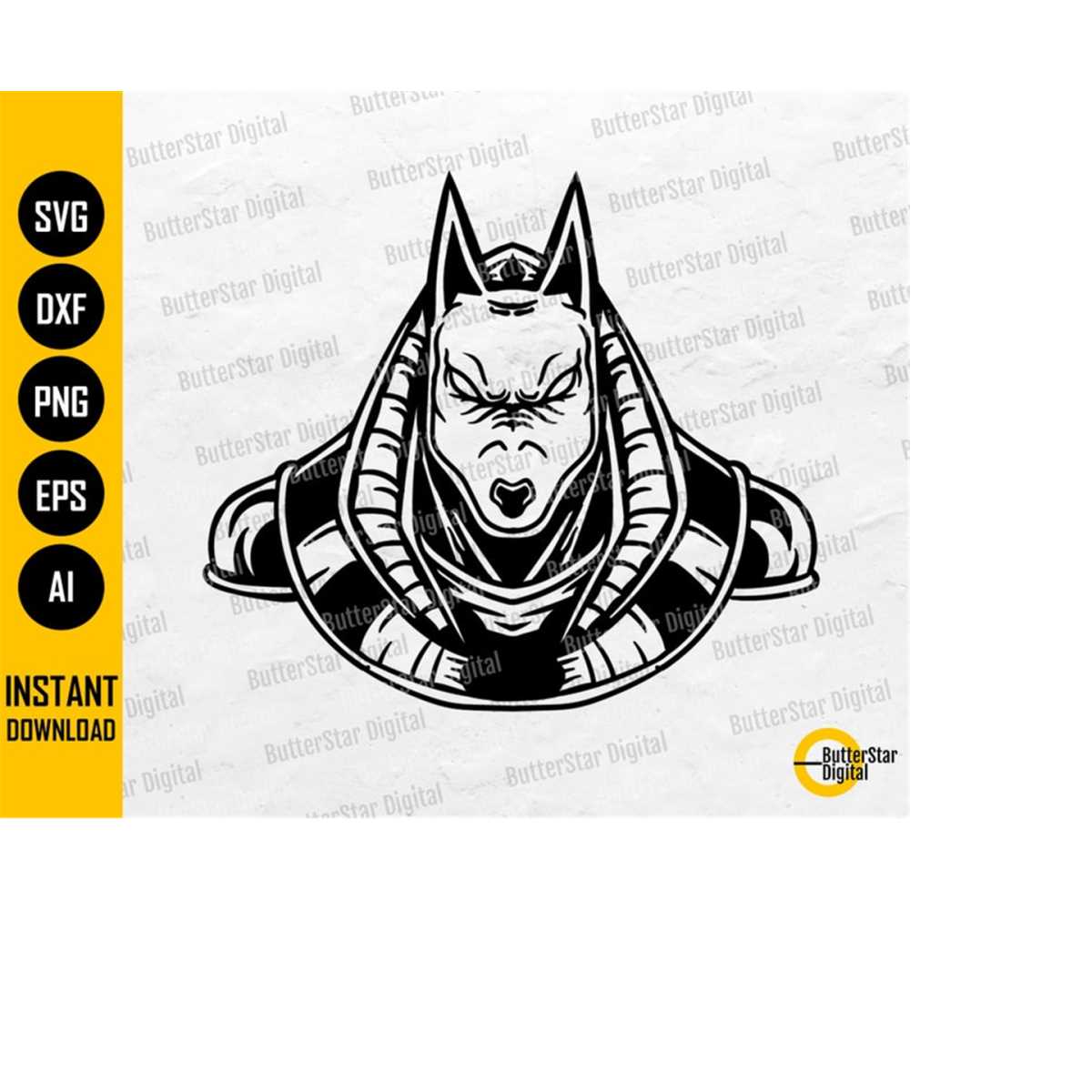Anubis SVG | Ancient Egypt SVG | Egyptian Religion SVG | Tom | Inspire ...