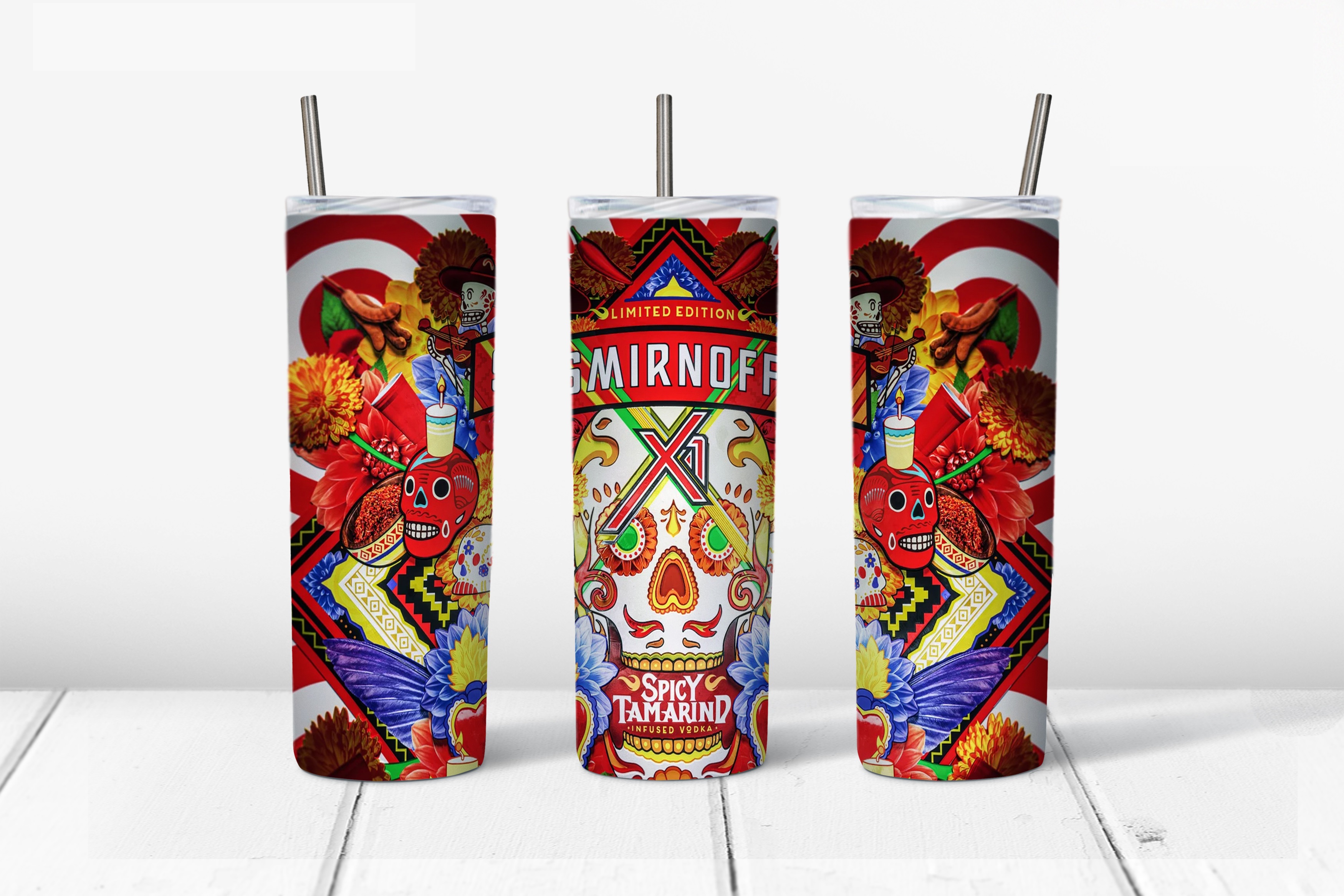 SMIRNOFF Spicy Tamarind Tumbler PNG - Tumbler wrap - Straigh | Inspire ...