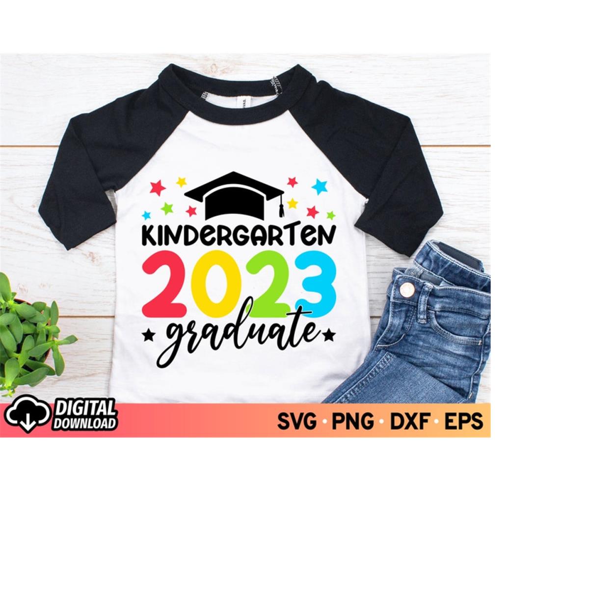 Kindergarten Graduation 2023 SVG, Class of 2023 Svg, Graduat - Inspire ...