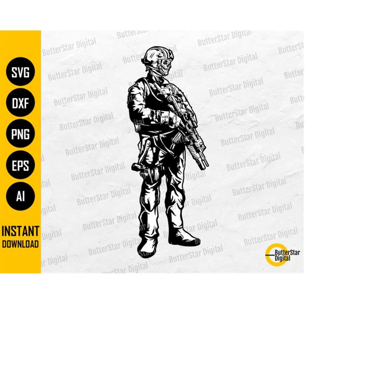 Soldier Skeleton SVG | Military SVG | Marine SVG | Army War | Inspire ...