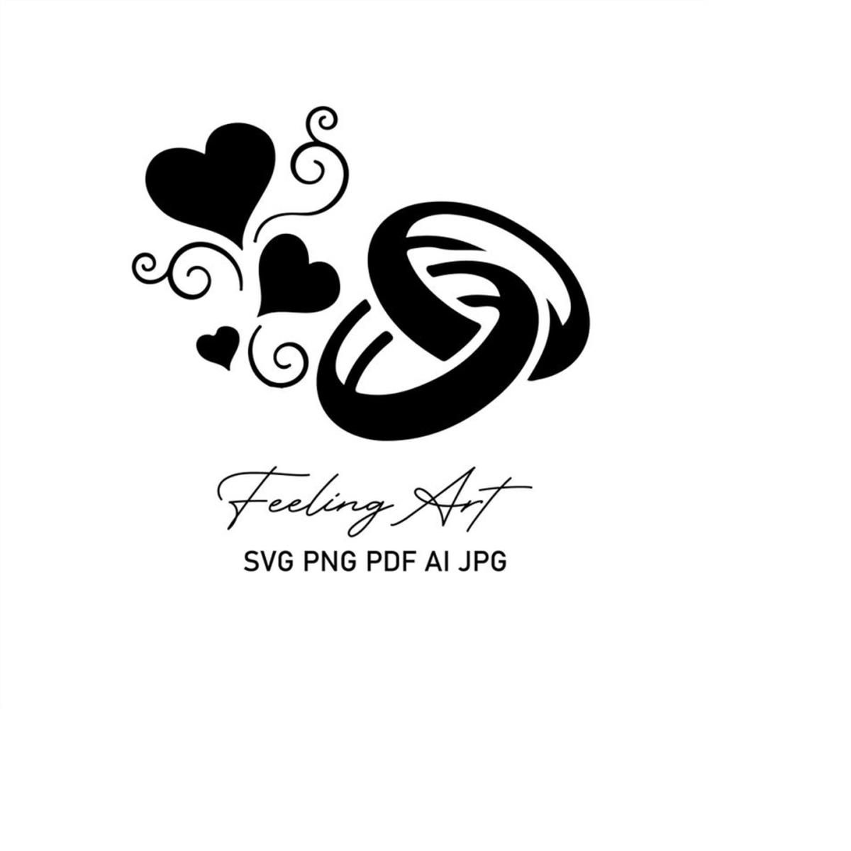 Wedding Ring SVG, Couple Rings SVG, Wedding Rings svg, Engag - Inspire ...