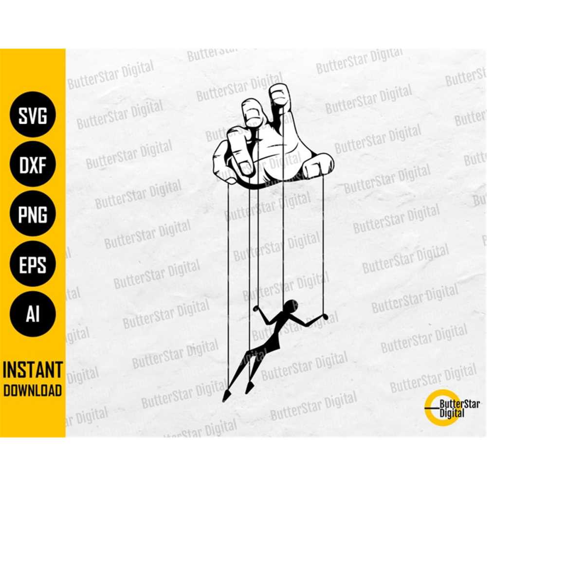 Puppet Master SVG | Puppeteer PNG | Manipulate SVG | Puppet | Inspire ...