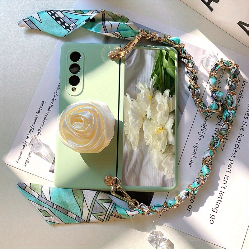 Luxury Matcha Green Case For Samsung Galaxy Z Fold 3 4 - Inc - Inspire ...