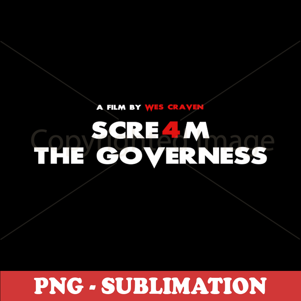 PNG Digital Download - Scream 4 - Create Fearlessly with The | Inspire Uplift