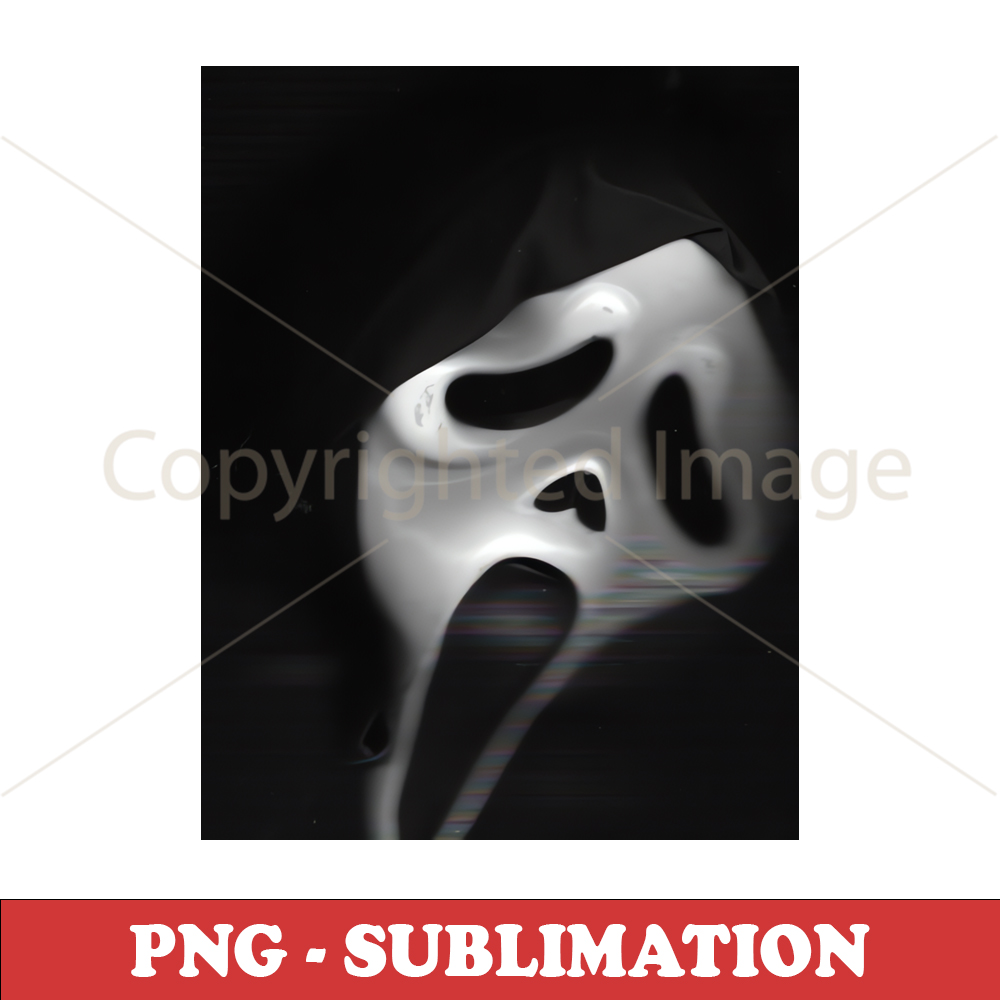 Creepy Ghost - Spine-Chilling Scream - Intense PNG Sublimati - Inspire ...