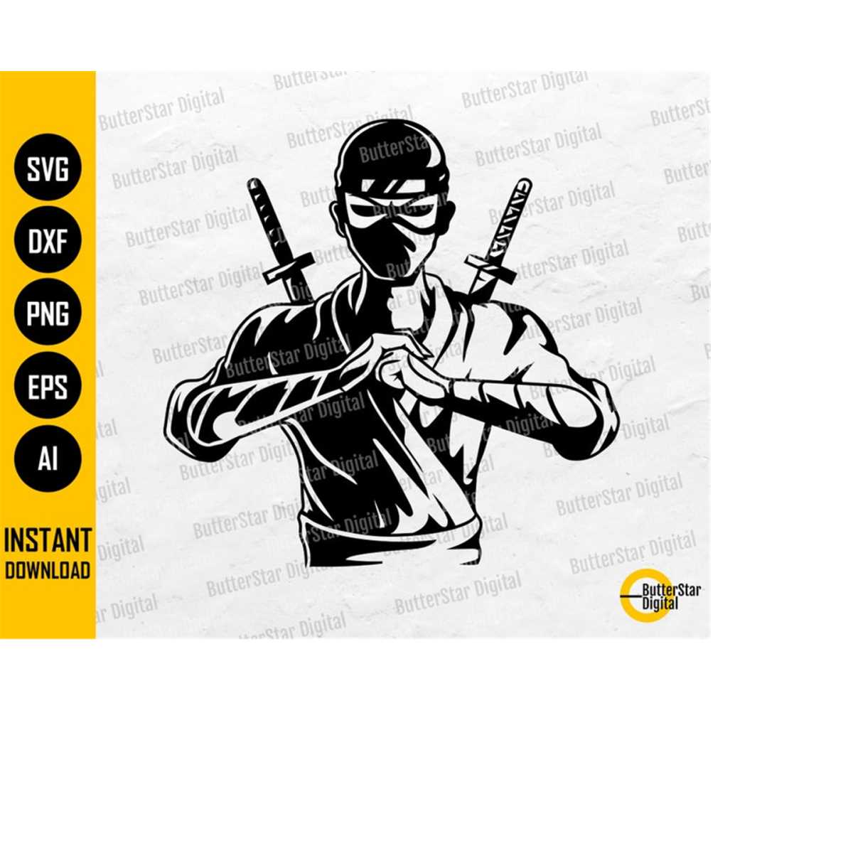 Ninja SVG | Shinobi SVG | Ninjutsu SVG | Assassin Svg | Cool | Inspire ...