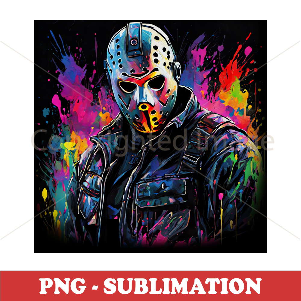 Masked Horror - Terrifying Sublimation PNG Download - Unleas | Inspire ...